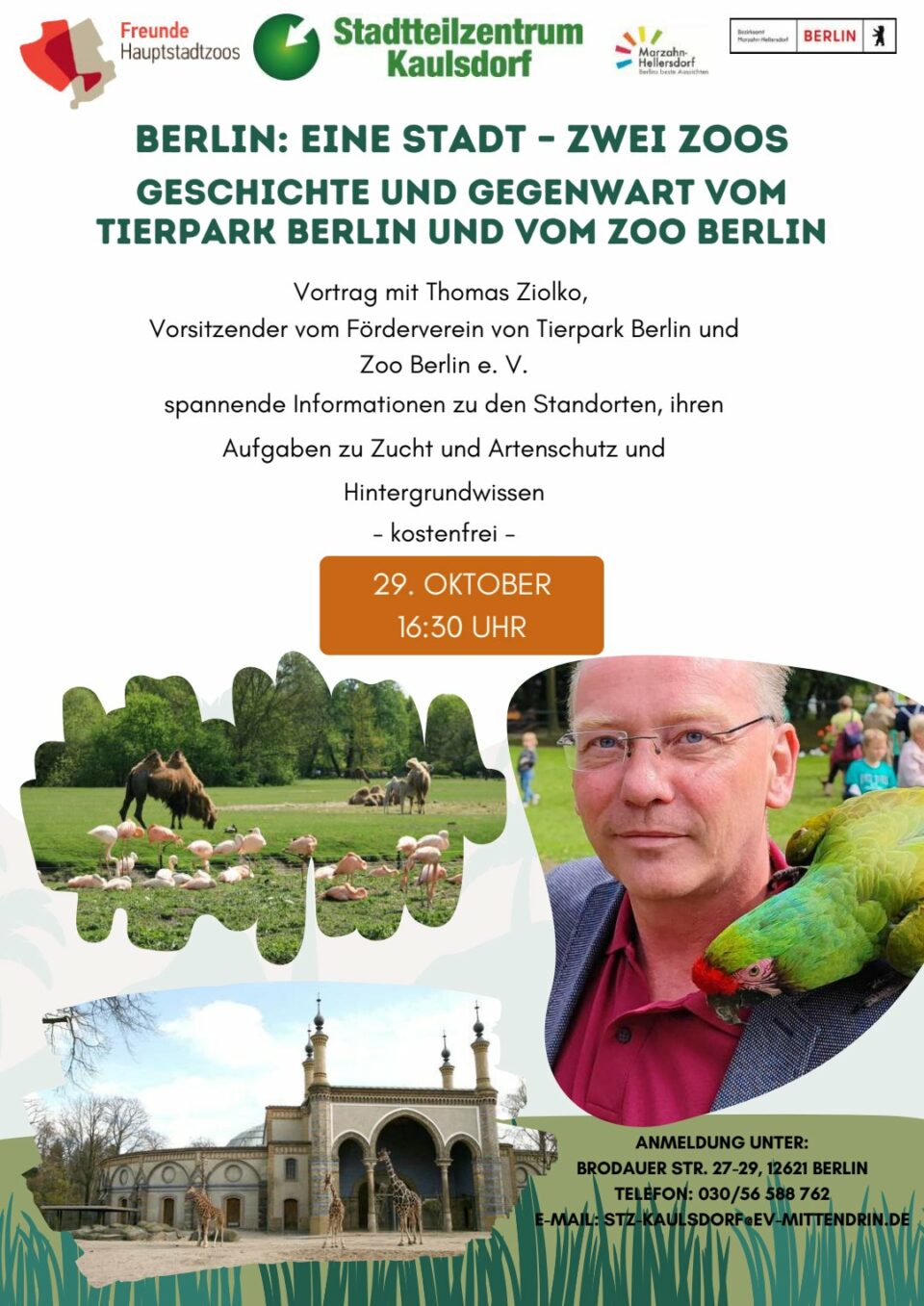 Berlin: Eine Stadt – Zwei Zoos – Geschichte und Gegenwart vom Tierpark ...